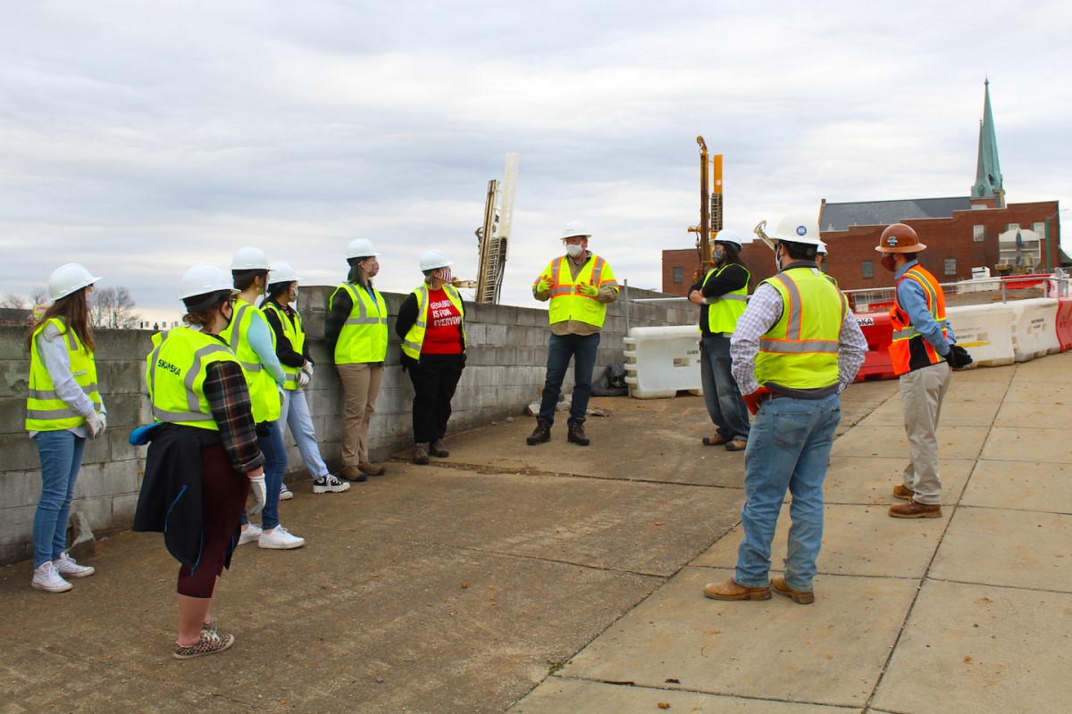 MPEC construction site tour gives APSU geology students in-person look ...