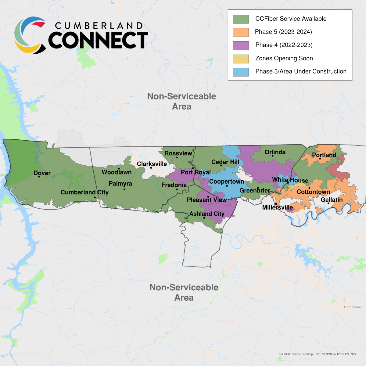 Sango to be fully covered by Cumberland Connect fiber by end of 2023 ...