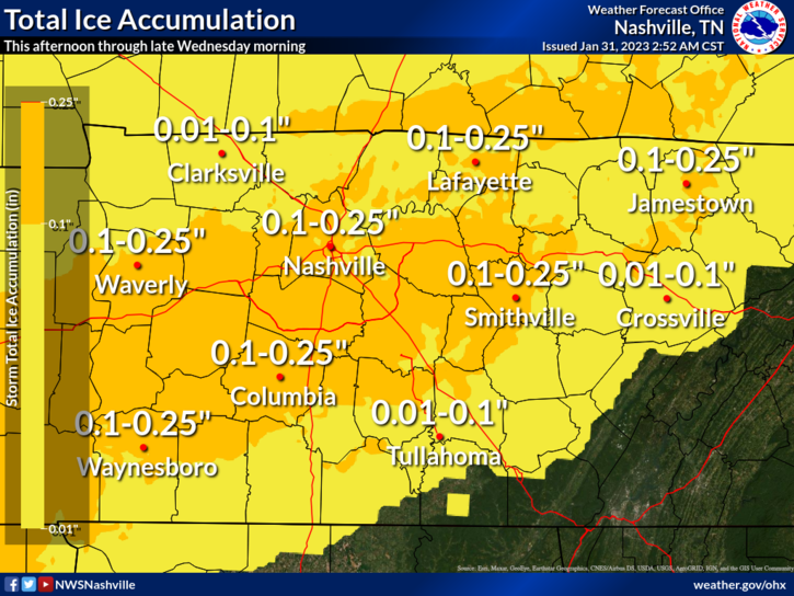 UPDATE: Slick spots reported as wet roads freeze in Montgomery County ...