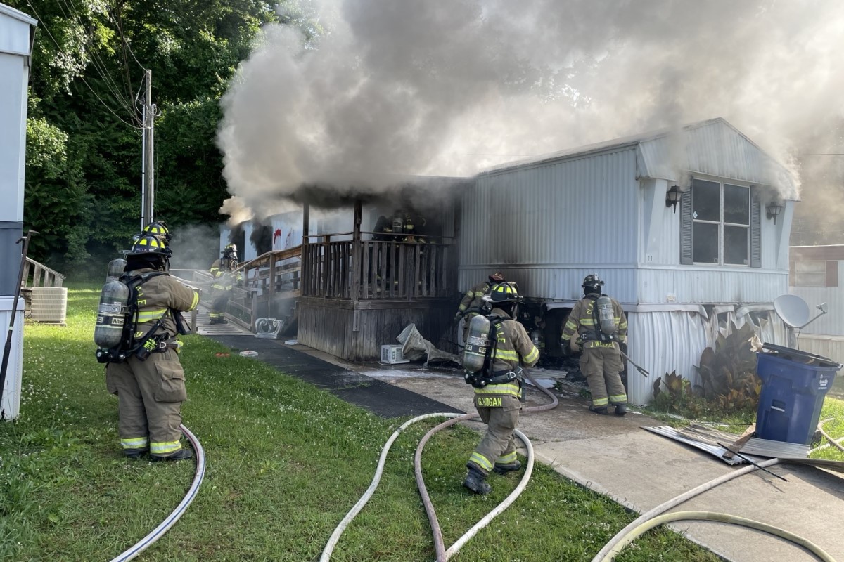 Investigation underway after mobile home fire, no injuries reported ...