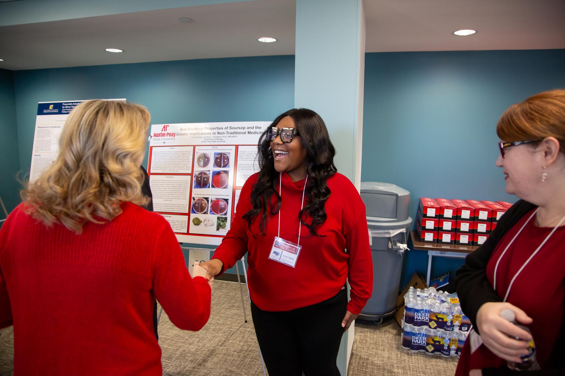 Eight Austin Peay State University researchers presented at Posters at ...