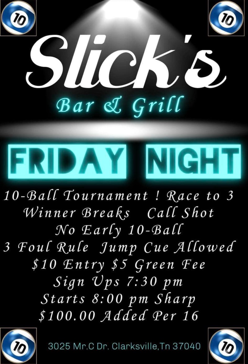 4 fun things to check out at Slick’s Bar and Grill - ClarksvilleNow.com