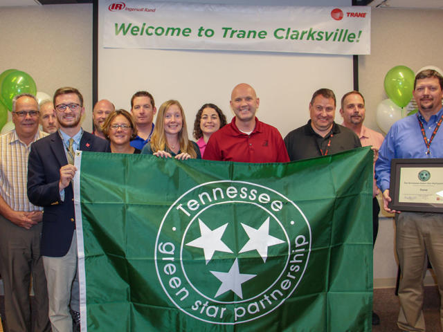 Trane welcomed into TDEC’s Green Star Partnership - ClarksvilleNow.com