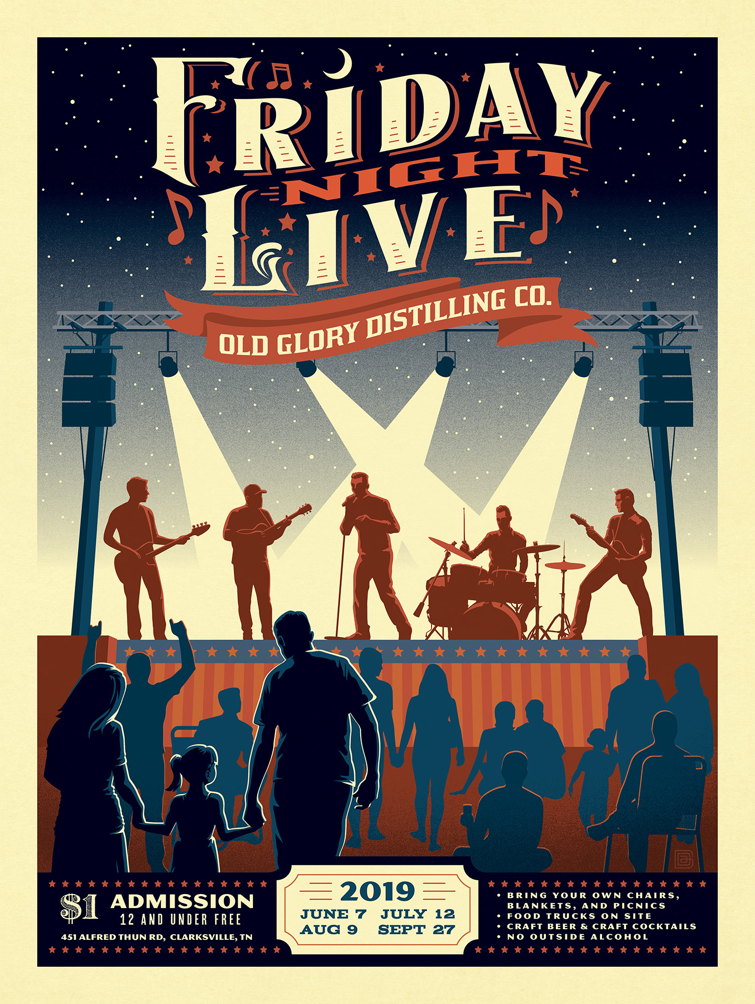 Old Glory Distilling Co. Announces Summer Concert Series ...