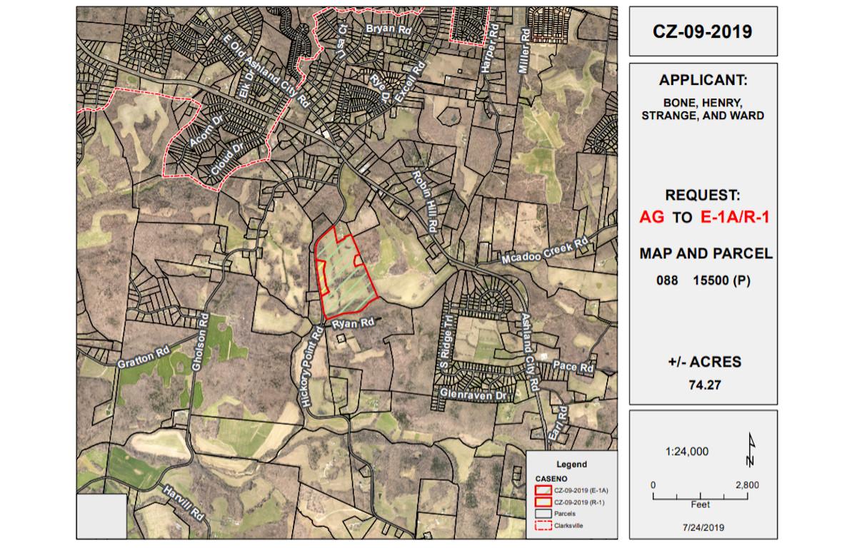 Montgomery County Commission to vote on rezoning for new subdivision ...