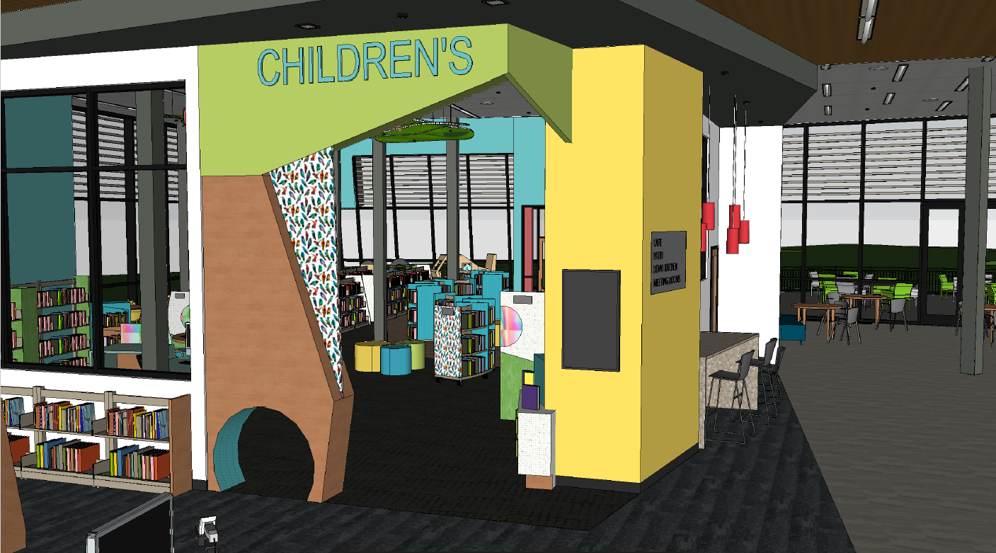 Library director gives inside look at future North Clarksville branch ...