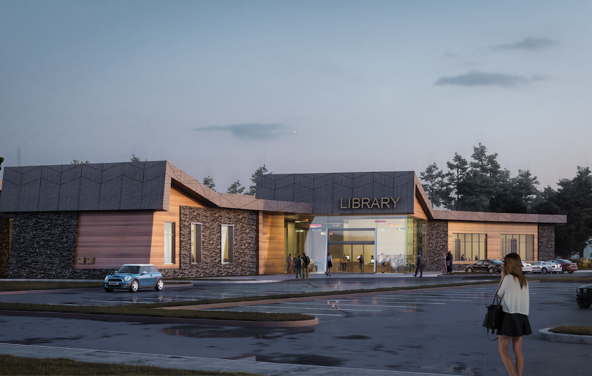 Library director gives inside look at future North Clarksville branch ...