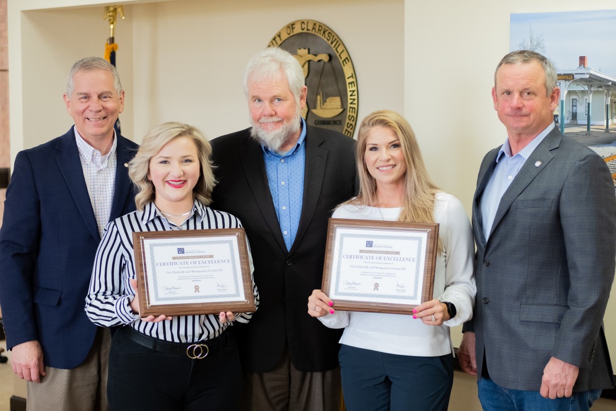 Clarksville-Montgomery County Economic Development Council wins award ...
