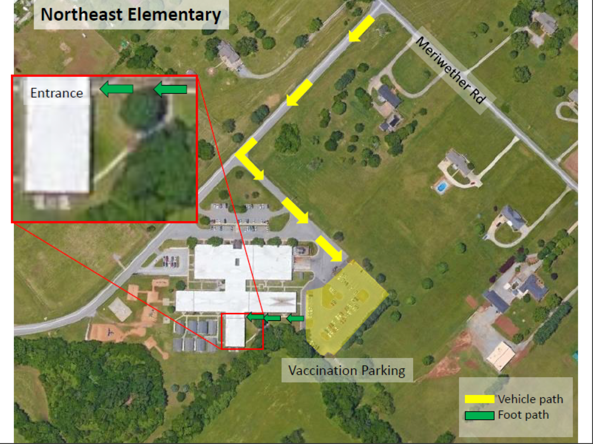 COVID-19 vaccinations offered at Northeast Elementary this week ...