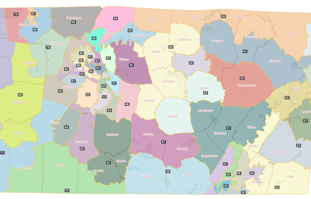 Tennessee House OKs redistricting maps that hand part of Nashville to ...