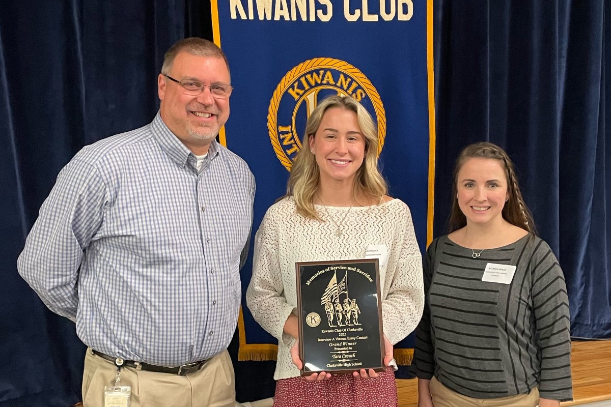 Kiwanis Interview-a-Veteran Essay Contest winners - ClarksvilleNow.com