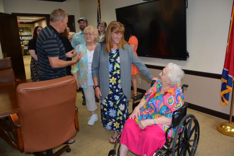 LeVone ‘Peg’ Jimenez, ferry operator and marina owner, celebrates 102nd ...