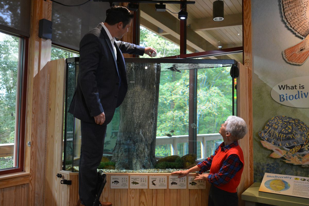 Fish have move-in day at Wade Bourne Nature Center in Clarksville ...