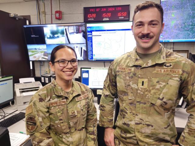 Inside the Fort Campbell weather detachment that sent out early Dec. 9 ...