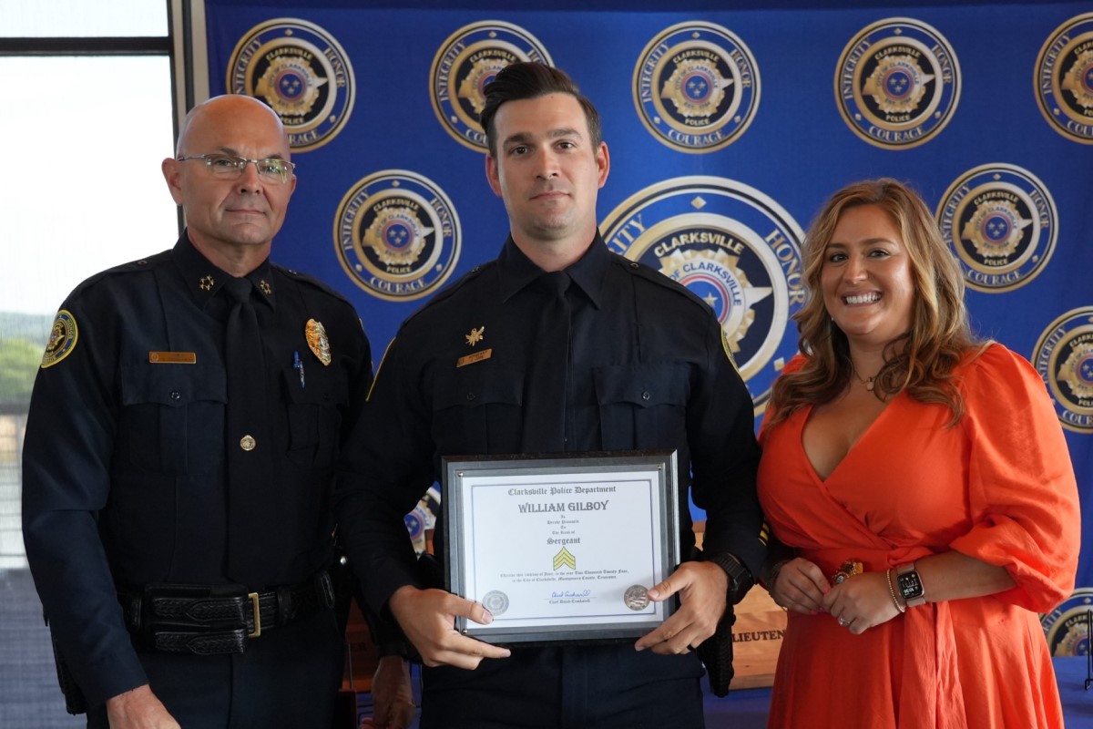 Clarksville Police Department holds promotion ceremony - ClarksvilleNow.com