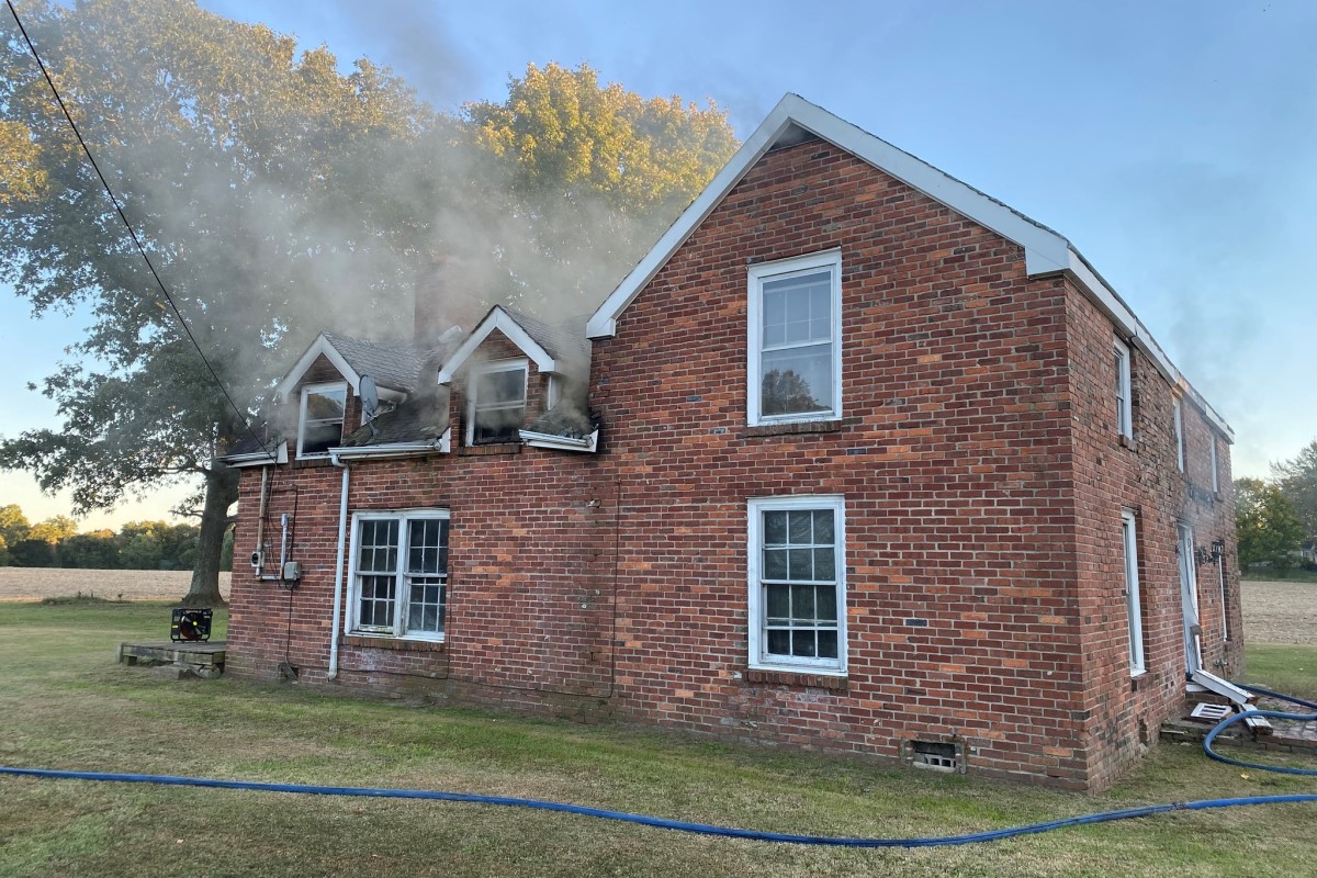 Old farmhouse catches fire in East Montgomery, still under ...