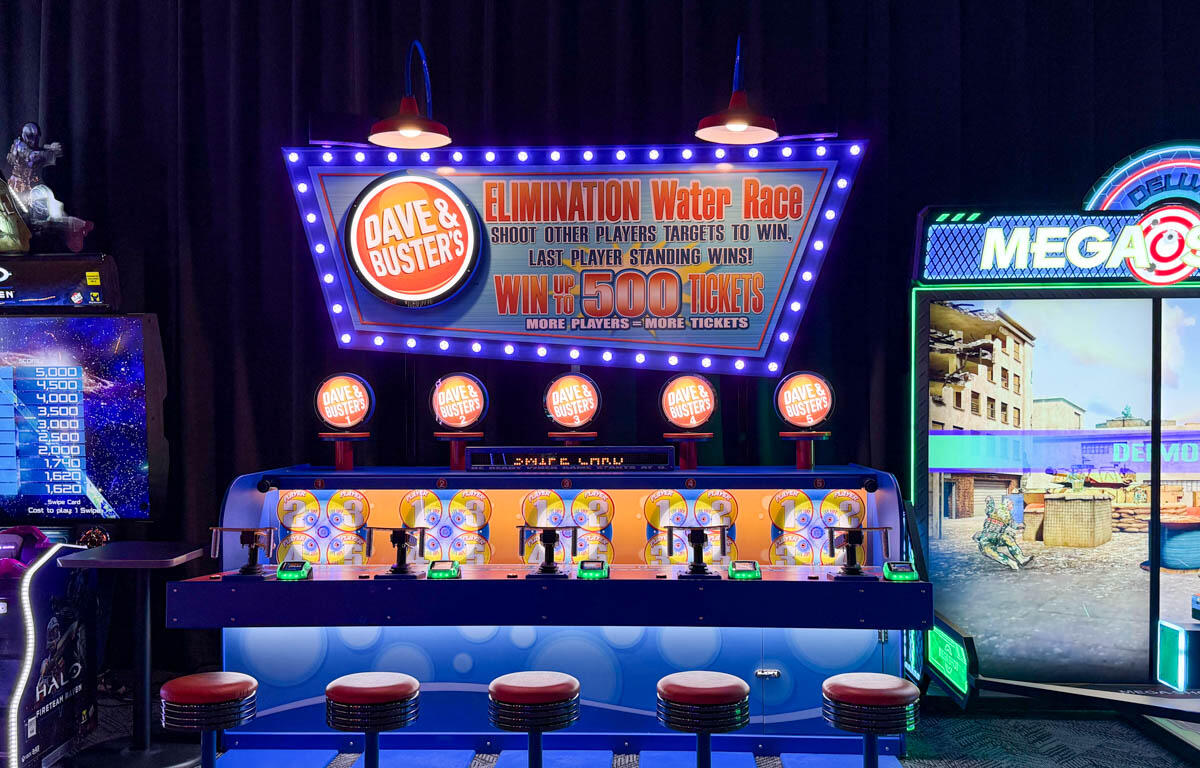 Dave & Buster’s: Sneak peek inside 160-game arcade opening this month ...