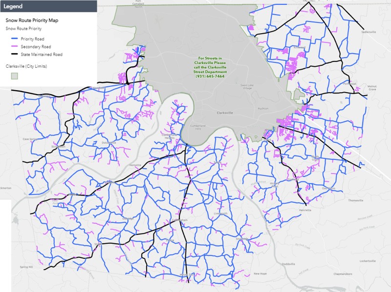 UPDATE: Clarksville residents asked to stay off roads Friday if ...