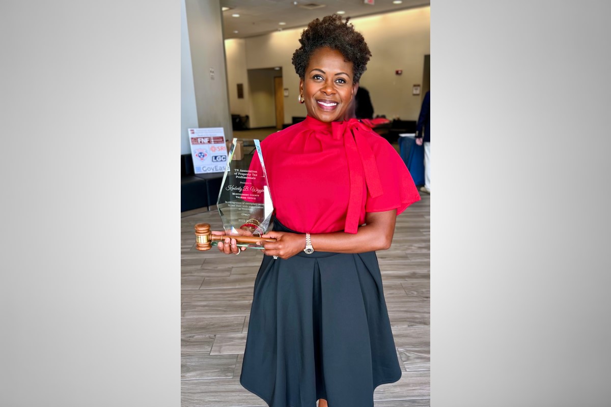 Kimberly Wiggins recognized at Tennessee Property Tax Conference for leadership as past TAPTP ...