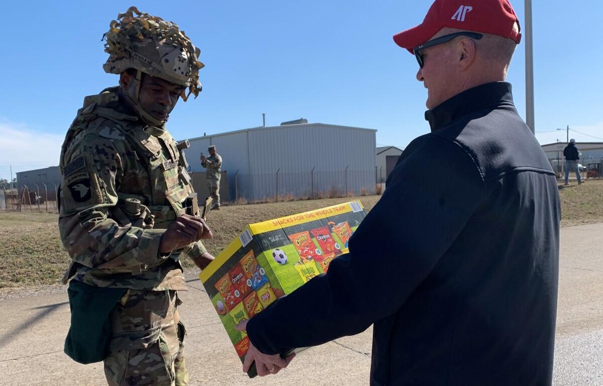 Chamber supports soldiers returning from Operation Lethal Eagle ...