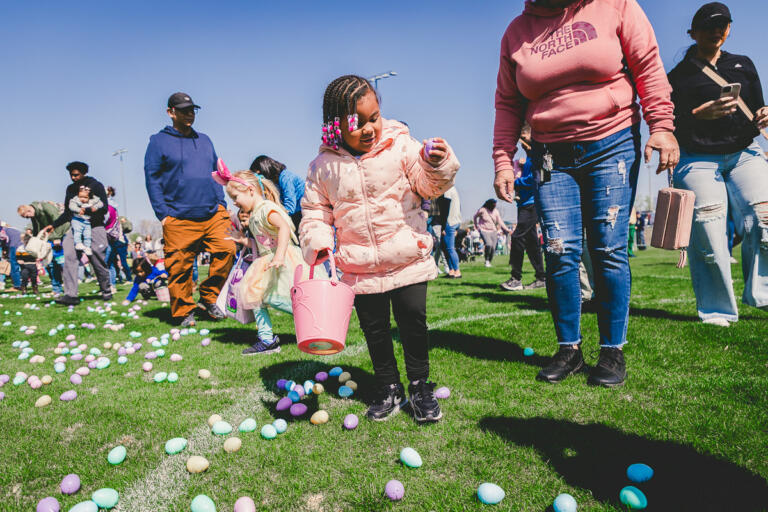 Easter Egg Hunt returns to Civitan Park with helicopter drop, adaptive activities | PHOTOS ...
