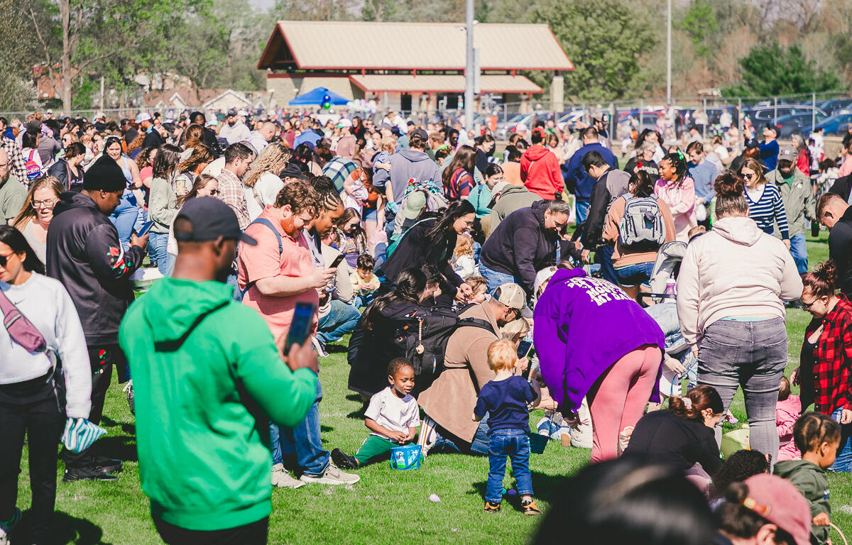 Easter Egg Hunt returns to Civitan Park with helicopter drop, adaptive activities | PHOTOS ...