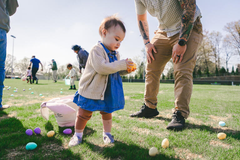 Easter Egg Hunt returns to Civitan Park with helicopter drop, adaptive activities | PHOTOS ...