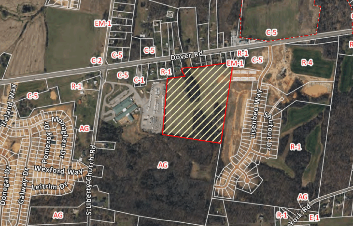 UPDATE: Proposed rezoning to add 32 acres to Lisenbee Fields ...