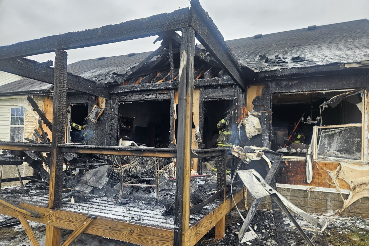 House heavily damaged by fire in Pollard Road neighborhood of ...