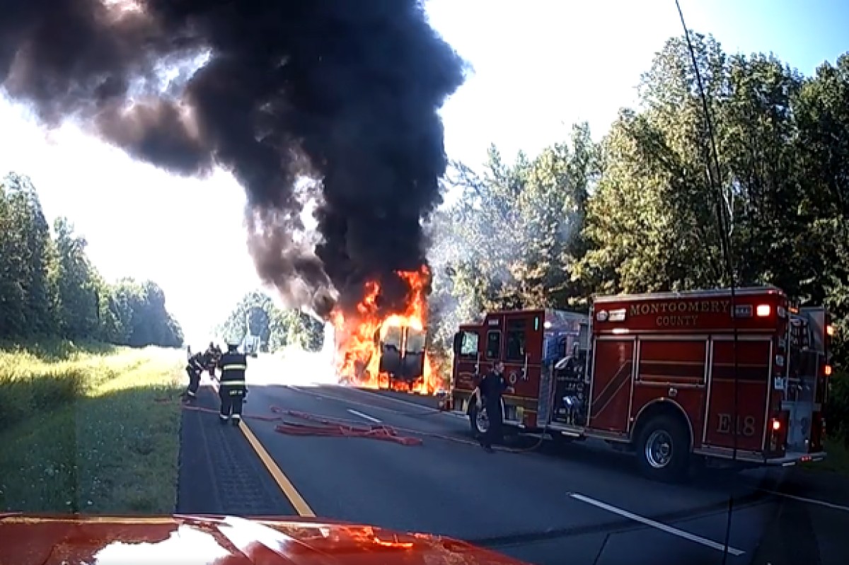 UPDATE: Blown tire leads to tractor-trailer catching fire on I-24, secondary wreck | VIDEO ...