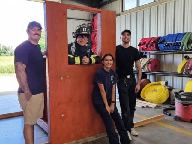 Scout builds ‘Denver prop’ training device for St. Bethehem Volunteer ...