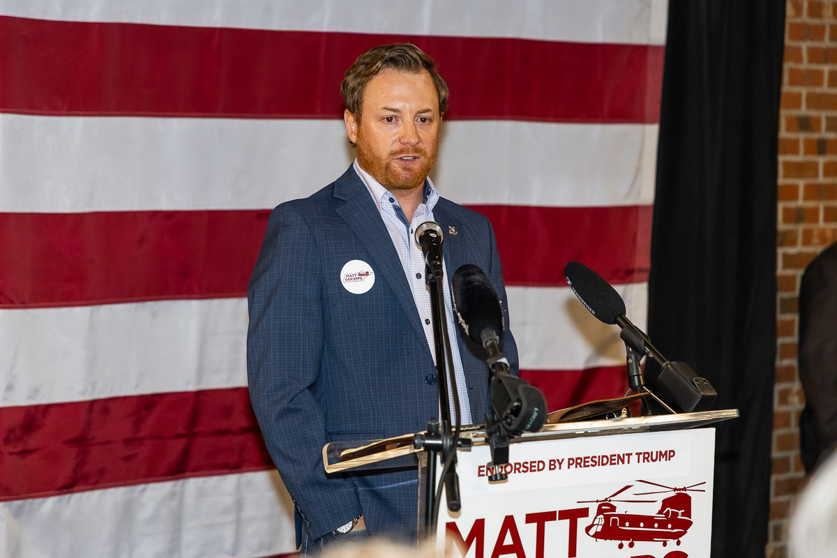 ‘Tonight is not the finish line, it’s halftime’: Matt Van Epps on ...